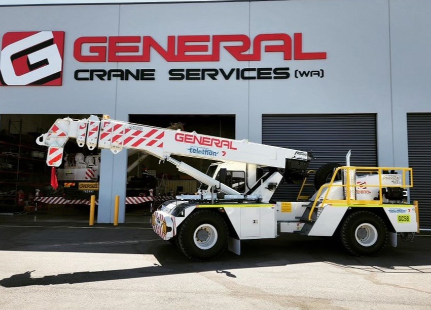 General Crane Services WA 2023 - Fundraise for Telethon 2023