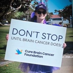 Rachel is Walking to Cure Brain Cancer!