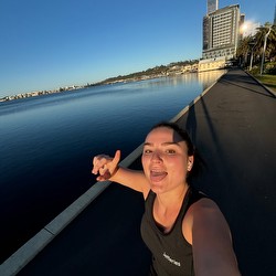 Elizabeth Greiner in Runaway Sydney Half Marathon 2025