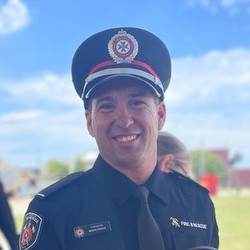 Brian Grace in 2023 Rhapsody Stair Climb