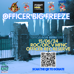 Officer Big Freeze - Fundraise for FightMND